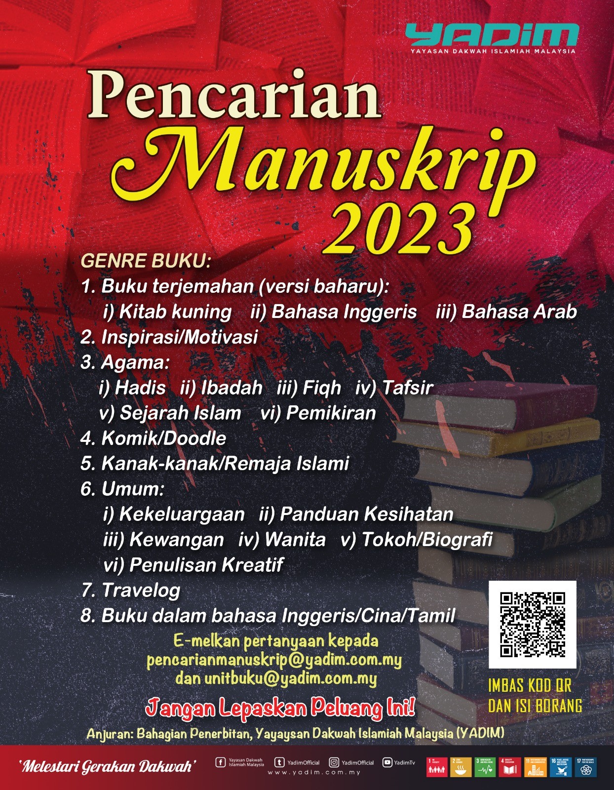 Hantar Manuskrip – Kedai Buku Yadim Online